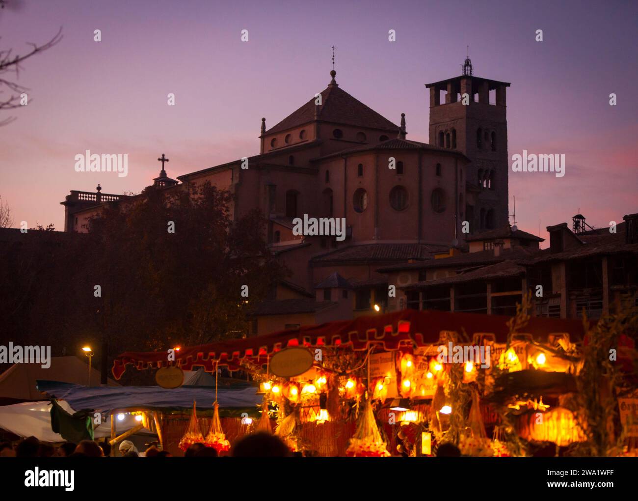 Vic's Medieval Market (Mercat Medieval de Vic). Vic, Osona, Barcelona ...