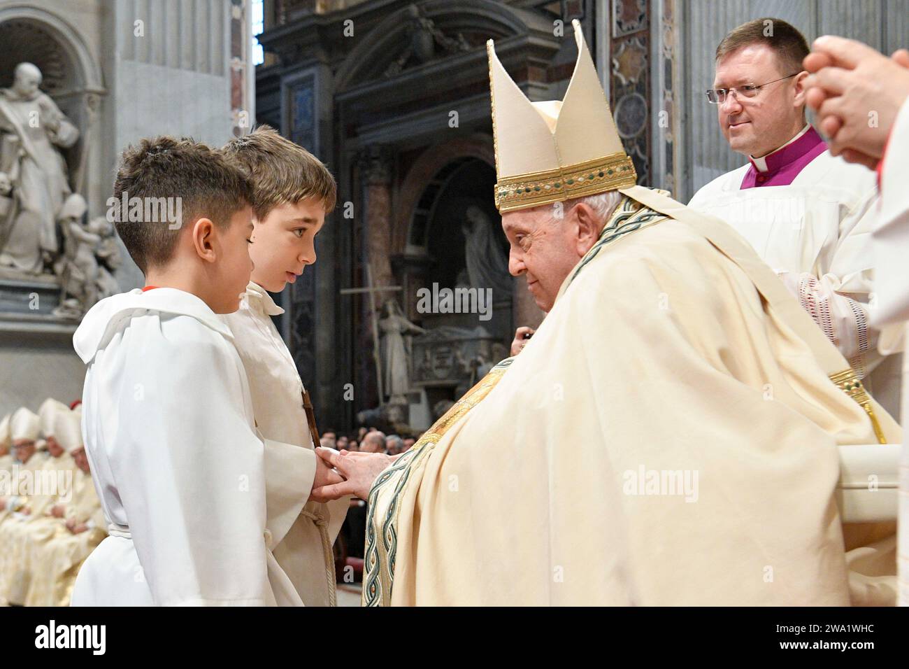 Vatican, Vatican. 01st Jan, 2024. Italy, Rome, Vatican, 2024/11/1 .Pope ...