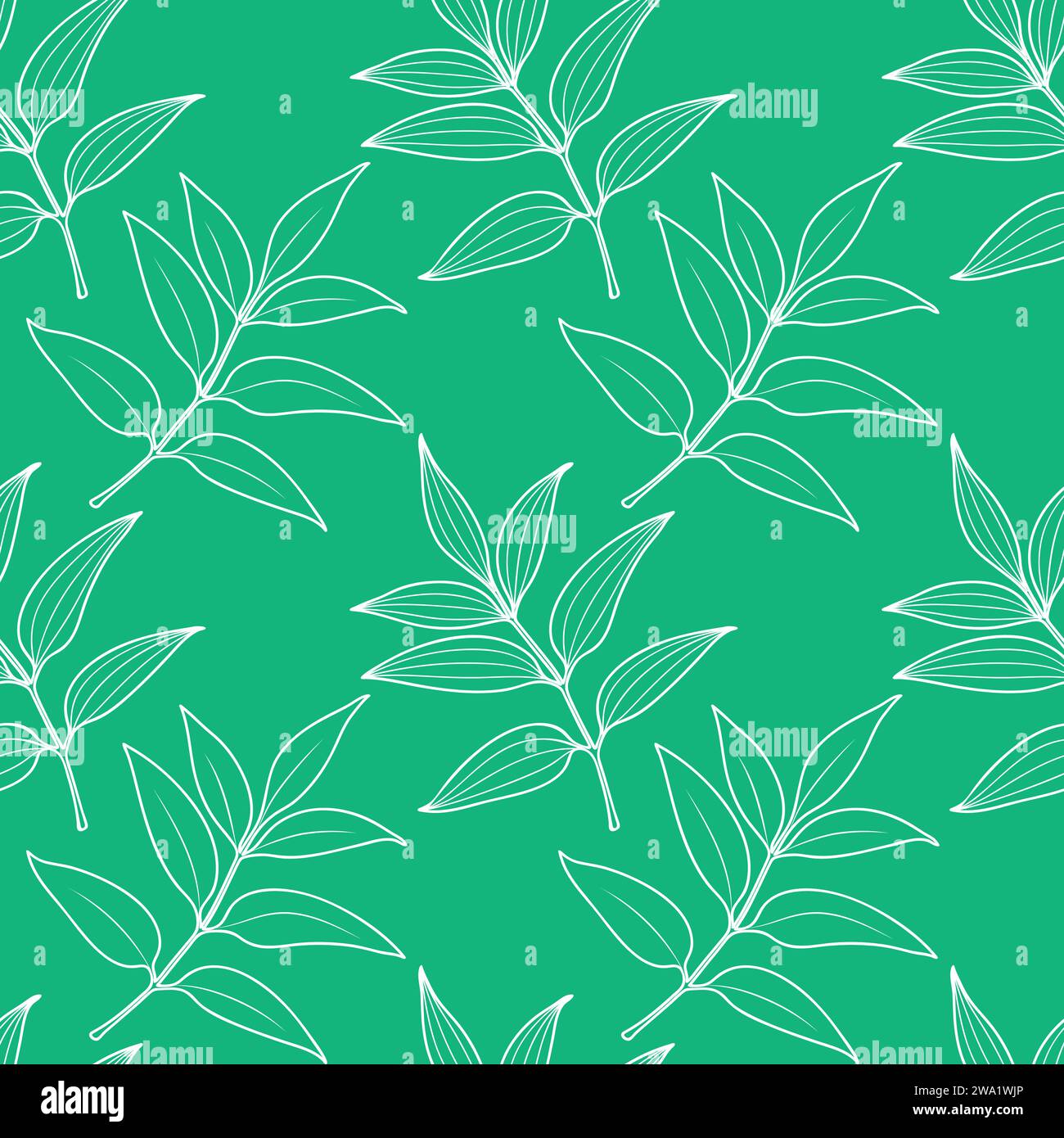 Leaf outline pattern hi-res stock photography and images - Alamy