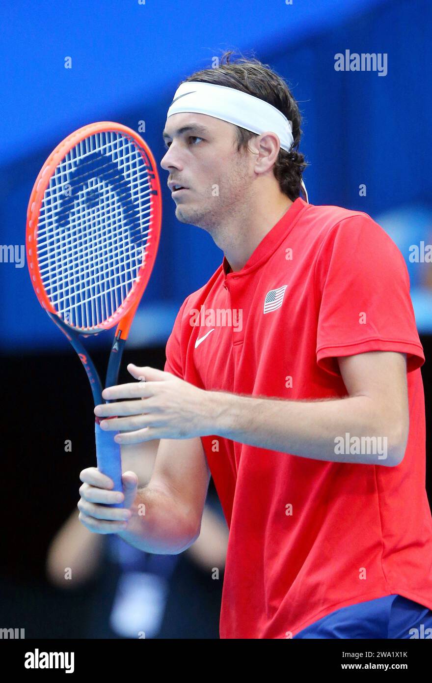 Perth, Australia. 1st Jan, 2024. Taylor Fritz of the United States ...