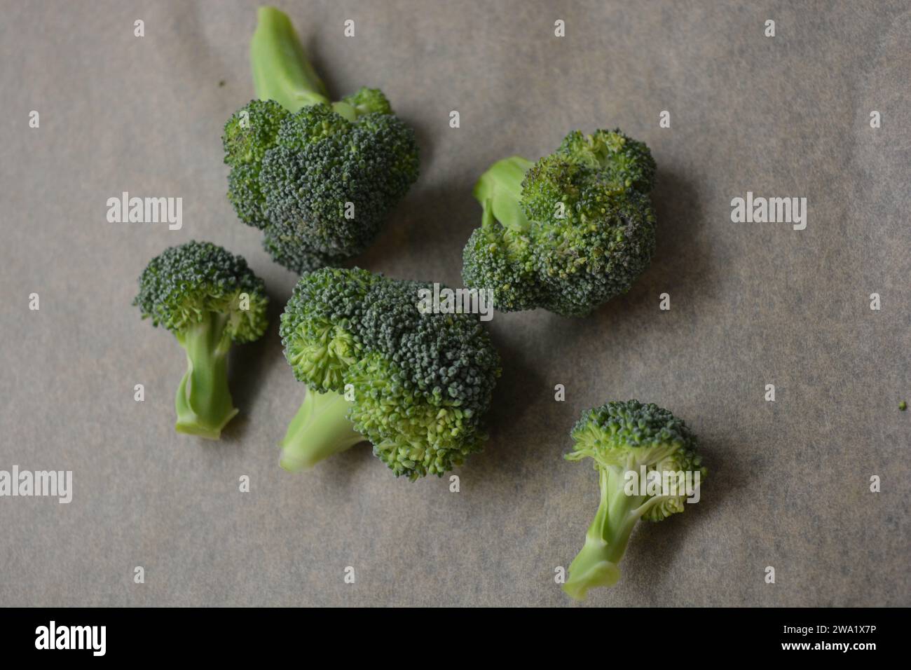 Healthy, wholesome, high-quality food, fresh vegetables, pieces of ...