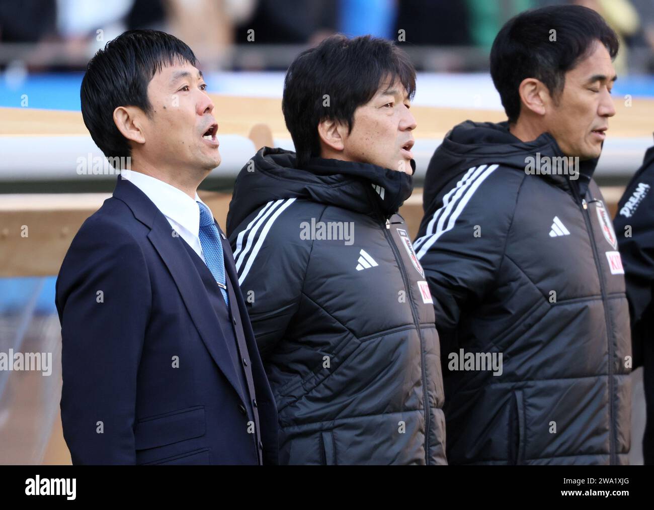 Tokyo, Japan. 1st Jan, 2024. Japan's national team head coach Hajime ...