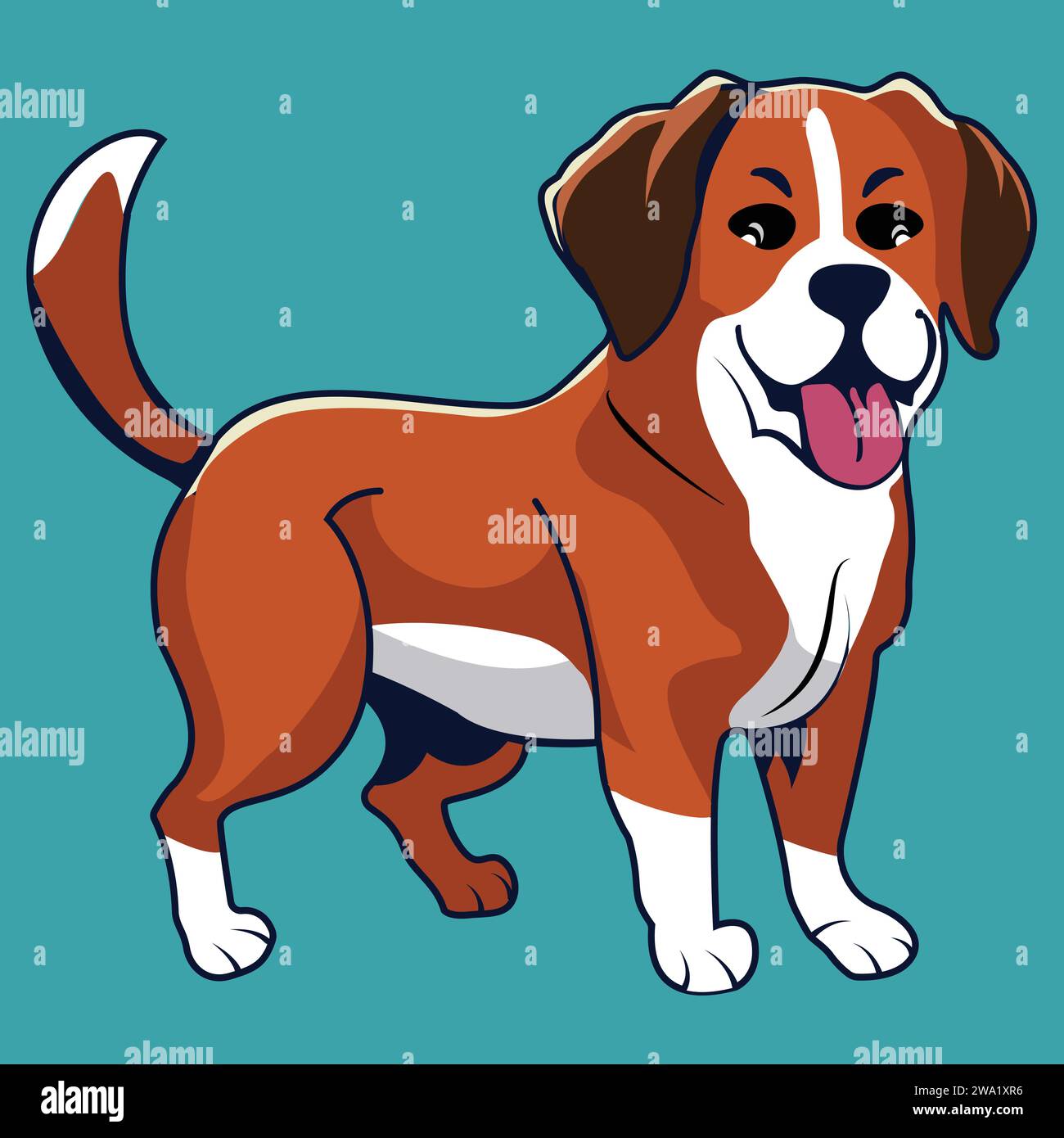 Jack Pug Stock Vector Images Alamy