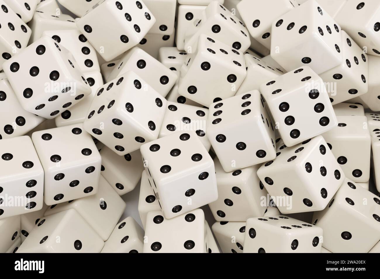 Game dice illustration hi-res stock photography and images - Alamy