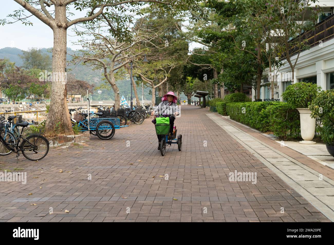 Mui Wo is a rural town on the eastern coast of Lantau Island in Hong ...