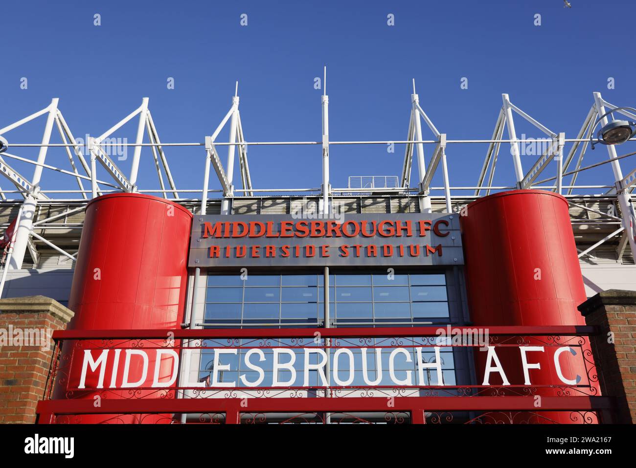 A general view of the stadium ahead of the Sky Bet Championship match ...