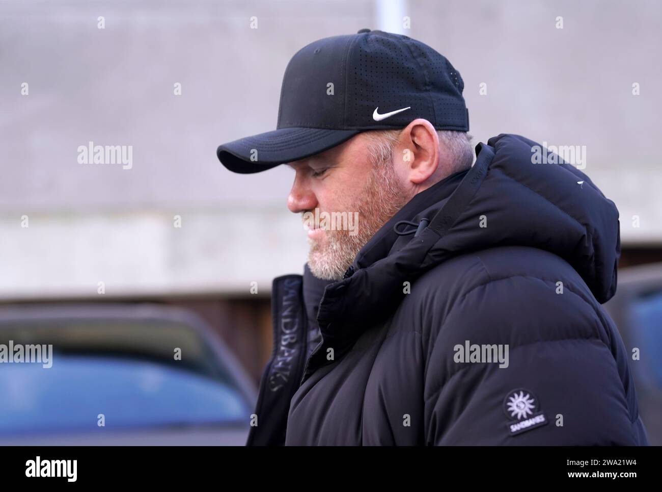 Birmingham City manager Wayne Rooney arrives ahead of the Sky Bet ...
