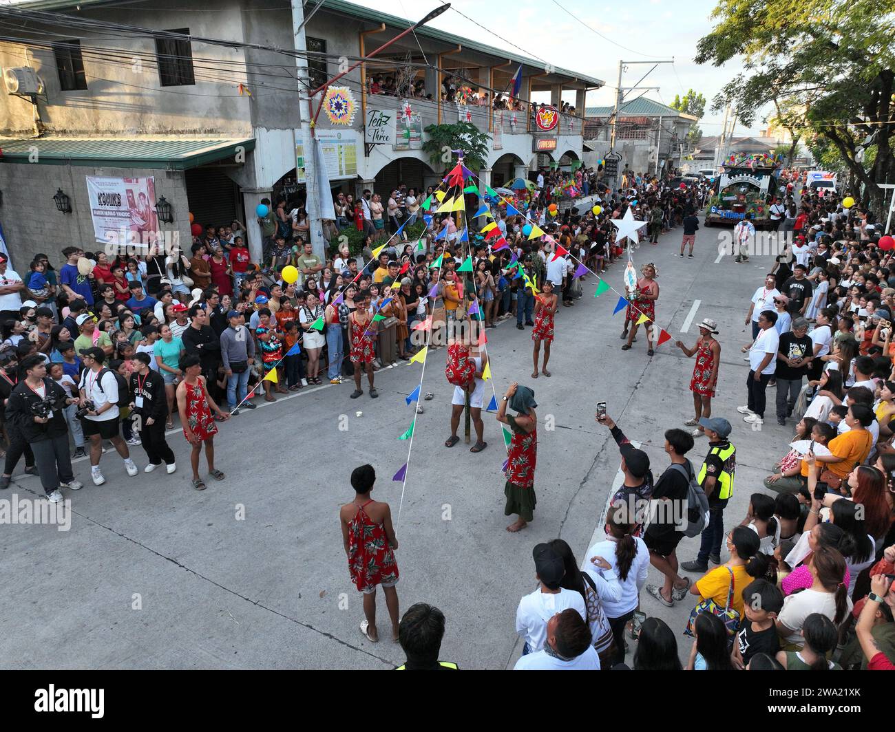 Minalin, Philippines. 1st January 2024. Real men crossdresses on New ...