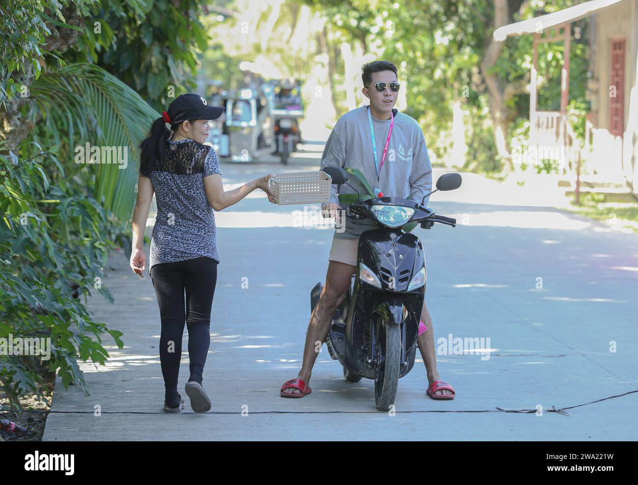 Tiaong, Philippines. 1st Jan 2024: In rural provinces, Filipino poor ...