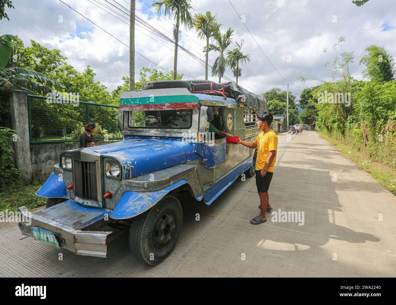Tiaong, Philippines. 1st Jan 2024: In rural provinces, Filipino poor ...