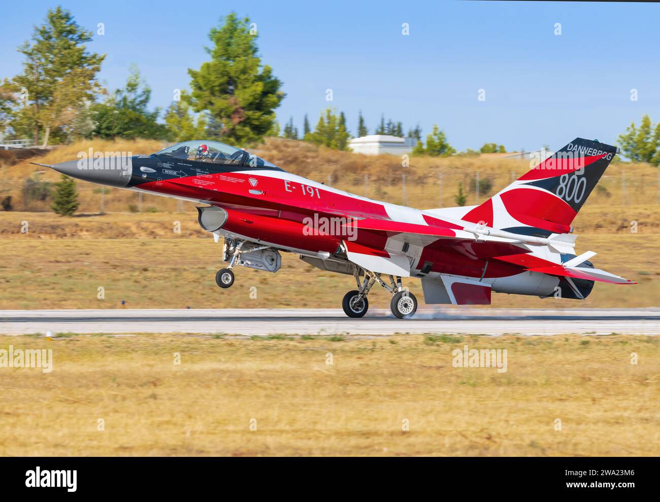 Tanagra Air Base - Greece September 5th 2023: General Dynamics F-16AM ...