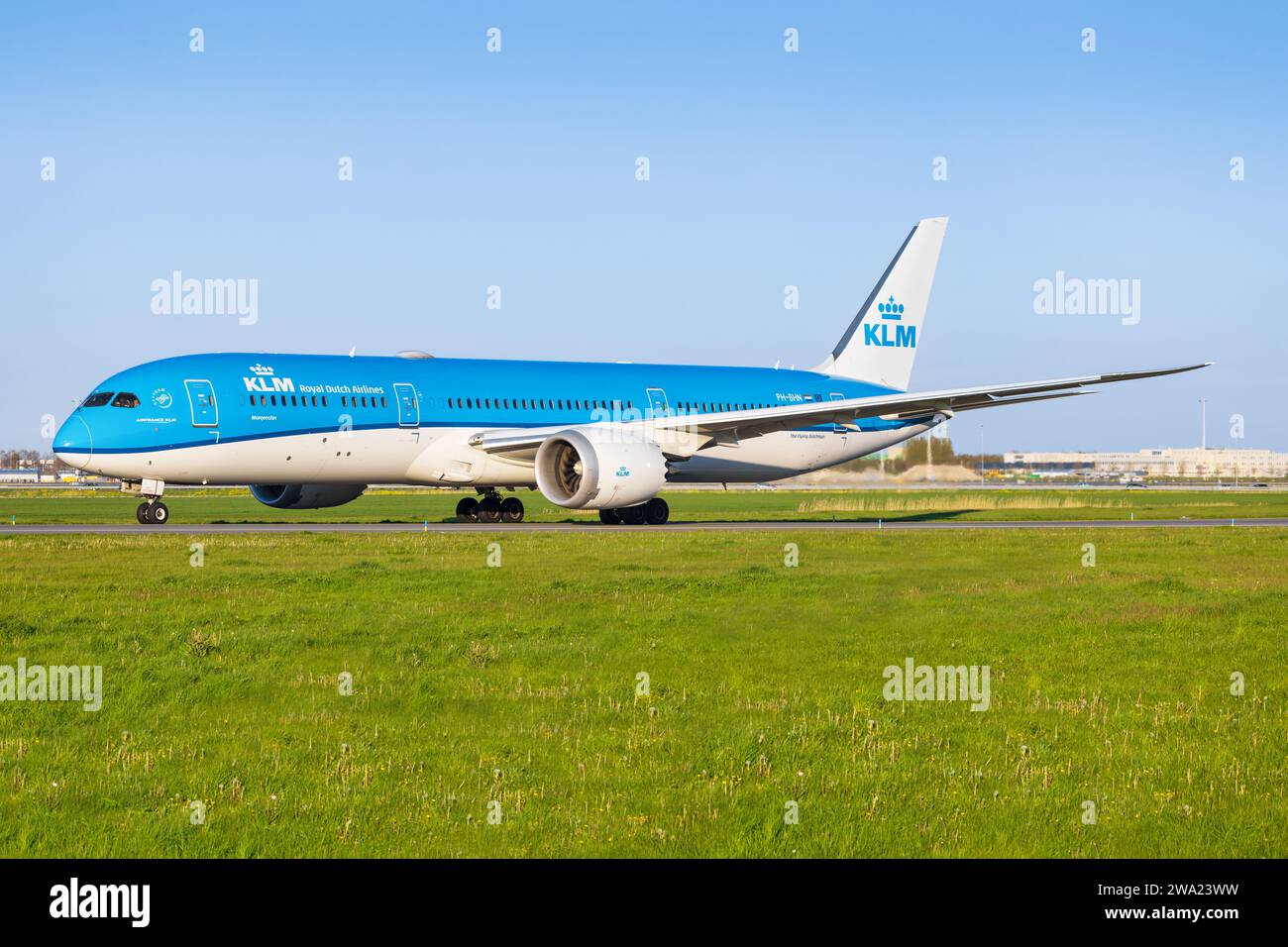 Amsterdam, Netherland - April 28th 2022: KLM Boeing 100th 787 at ...