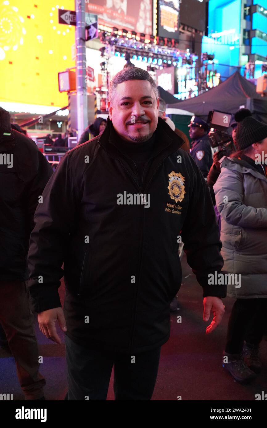 New York, USA. 30th Dec, 2023. New York's Police Comissioner, Edward ...