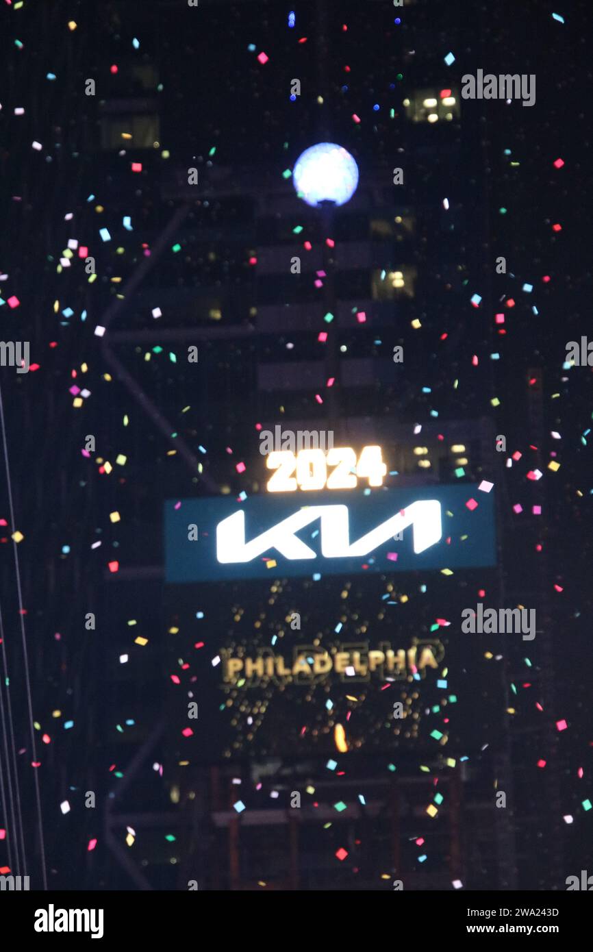 Times Square, New York, NY 10036 USA. Dec 31, 2023. New York stages its ...