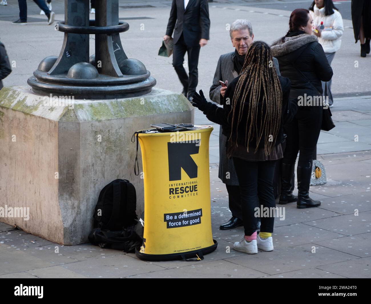 London charity collection hi-res stock photography and images - Alamy