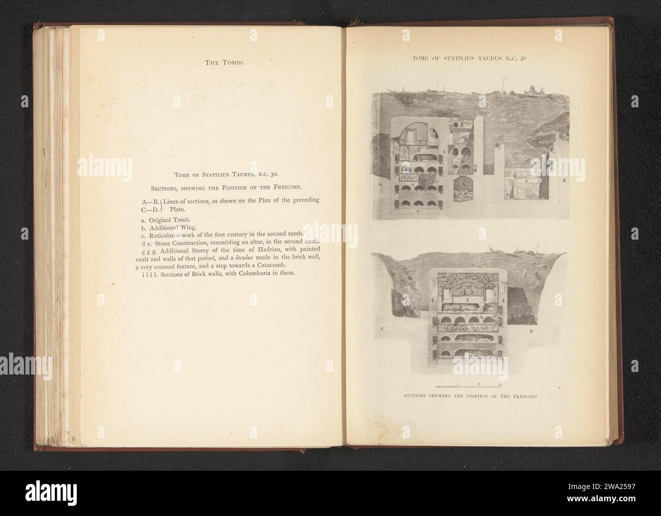 Tomb of statilius taurus hi-res stock photography and images - Alamy
