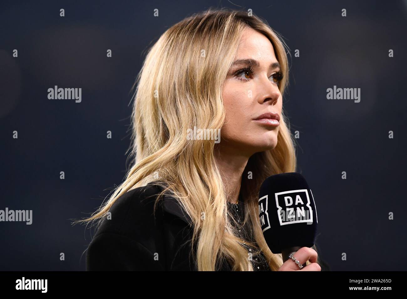Diletta Leotta during the Serie A Football match between Juventus FC ...