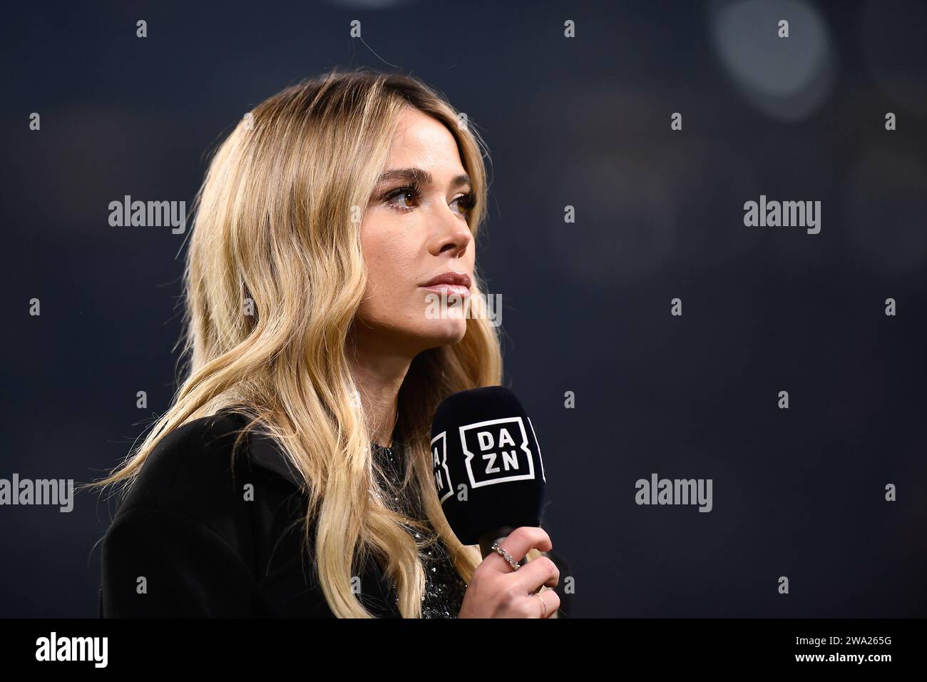 Diletta Leotta during the Serie A Football match between Juventus FC ...