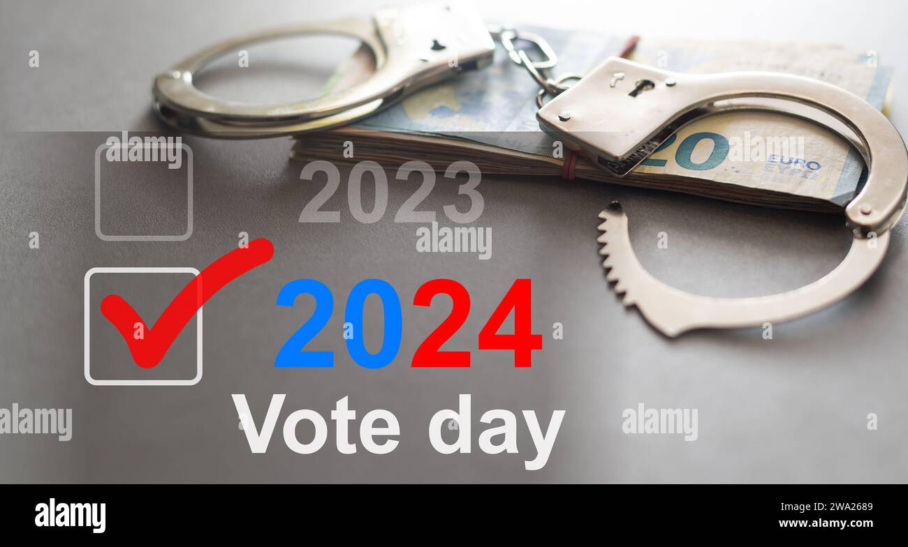 Presidential Election 2024 in United States. Vote day, November 5. US ...