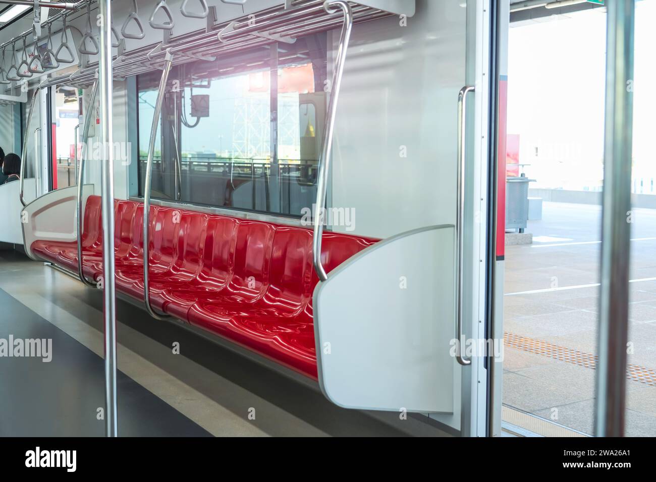 Inside a metro car hi-res stock photography and images - Alamy