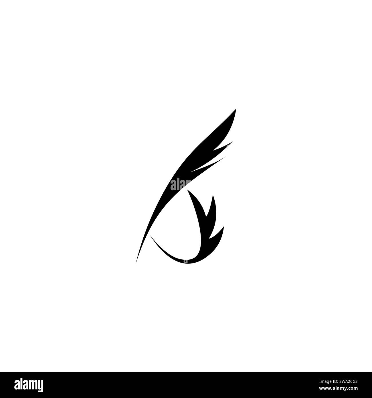 Simple a logo vector vectors Black and White Stock Photos & Images - Alamy