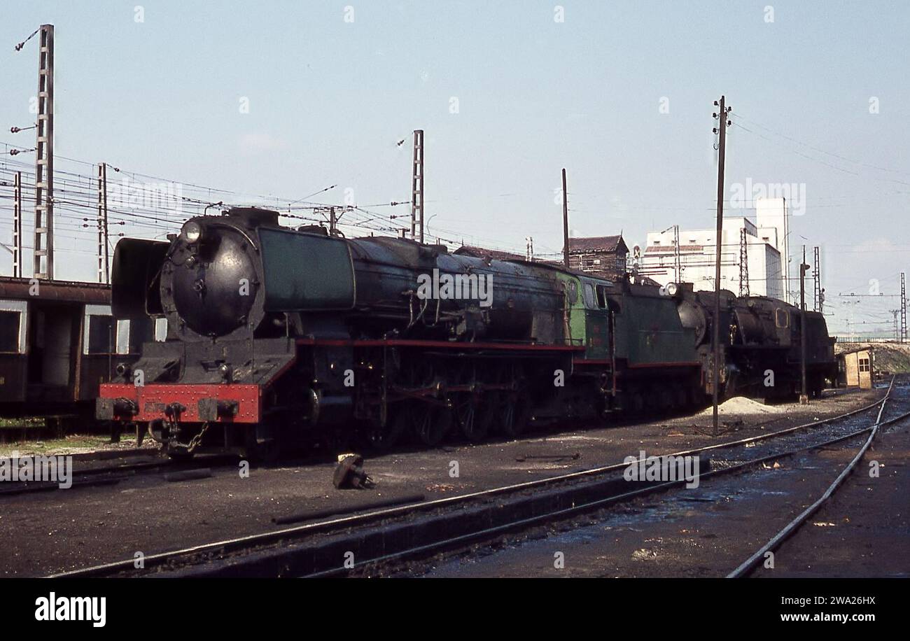 A visit to paris france to see 141tc tank engines hi-res stock ...