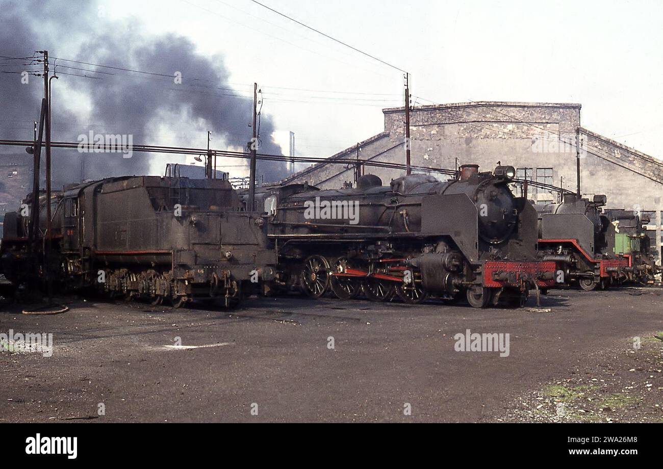 12 day journey photographing steam engines in france hi-res stock ...