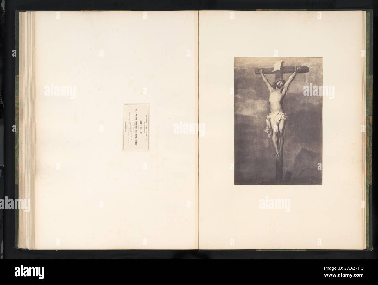 Photo production of the crucifixion of Christ by Anthony Van Dyck ...