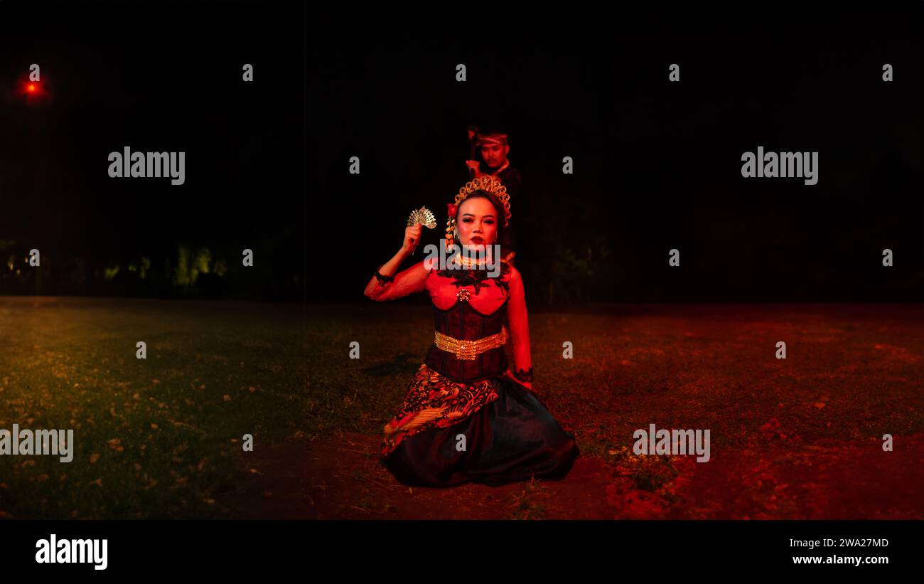 a group of female dancers with faces full of heavy emotional burdens ...