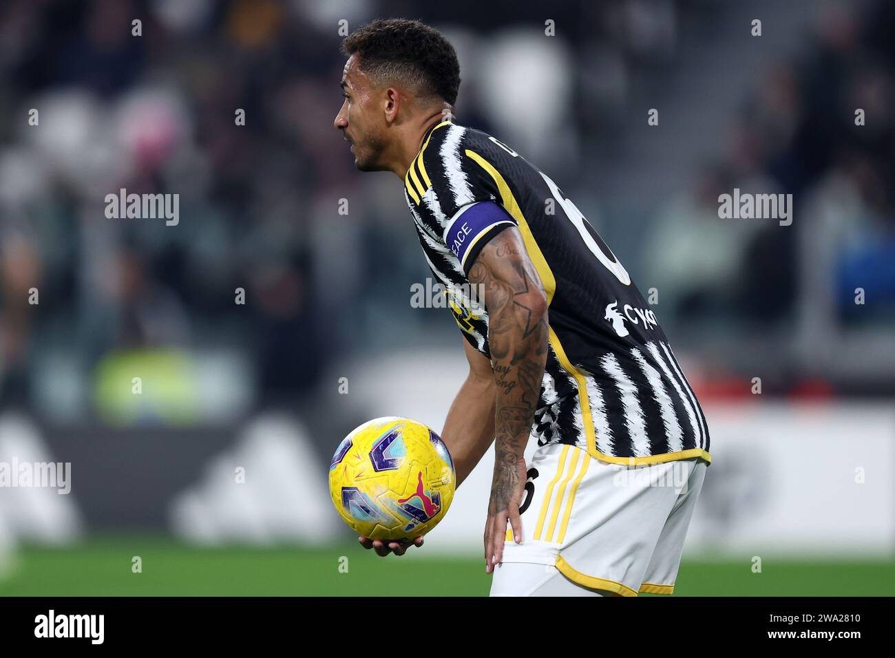 Danilo Luiz da Silva of Juventus Fc looks on during the Serie A match ...