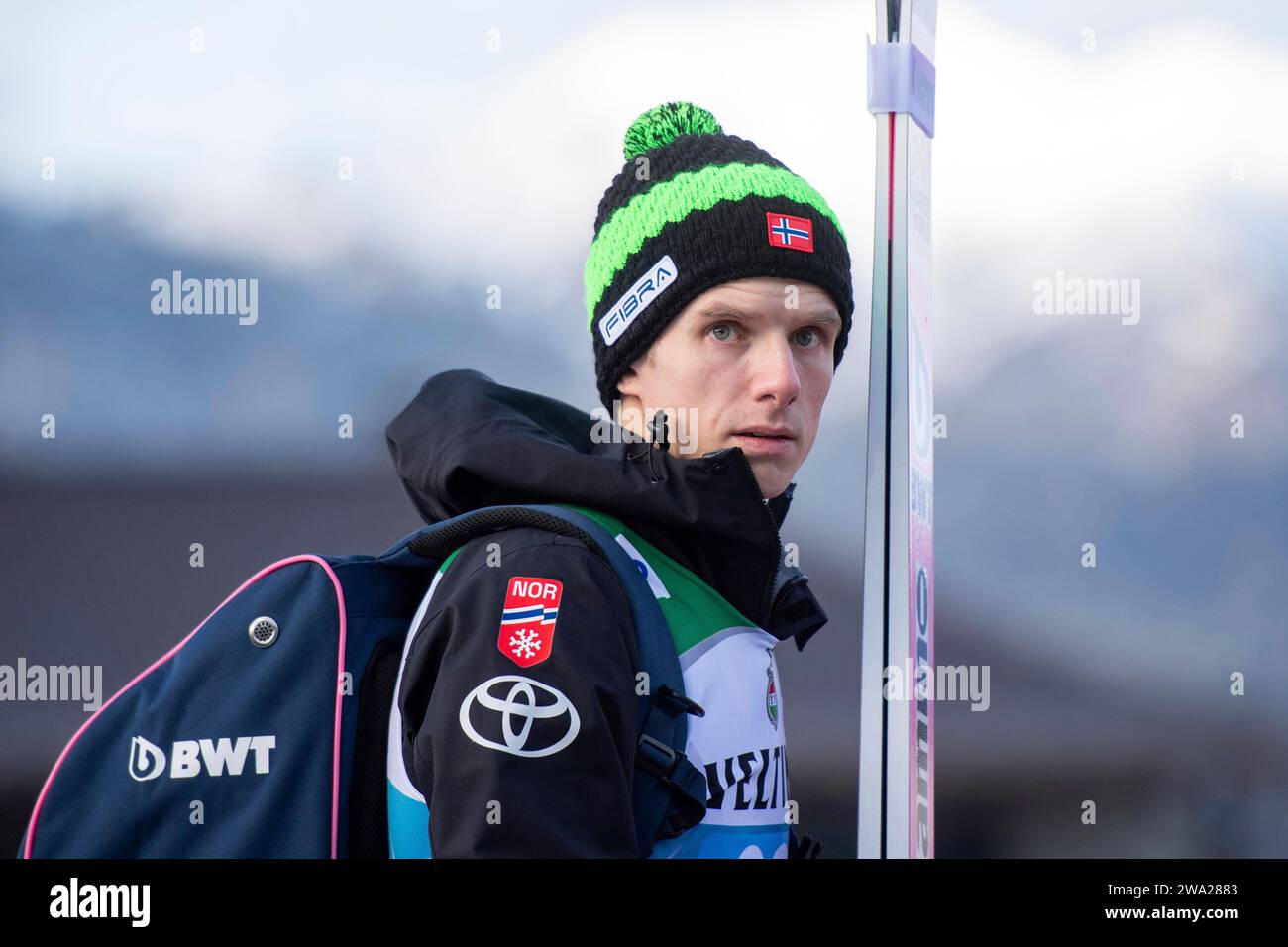 Halvor Egner Granerud (Norwegen) unzufrieden, GER, Neujahrsspringen, 72 ...