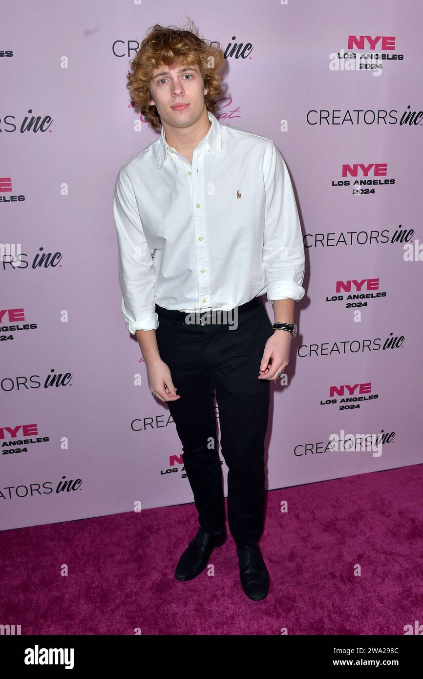 Jack Neel bei der Creators Inc. NYE 2024 Celebration im Restaurant The ...