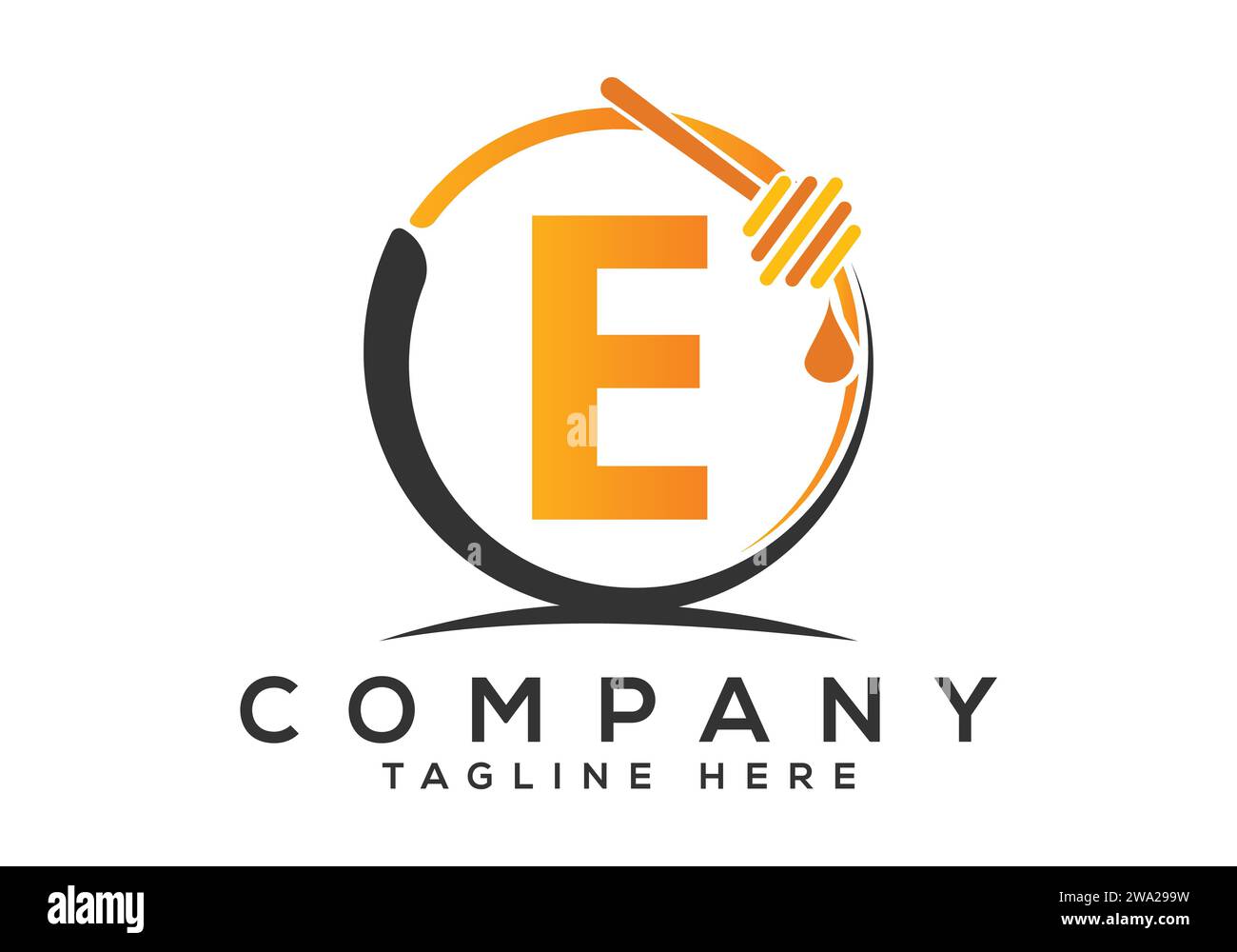 Letter e flower logo Cut Out Stock Images & Pictures - Alamy