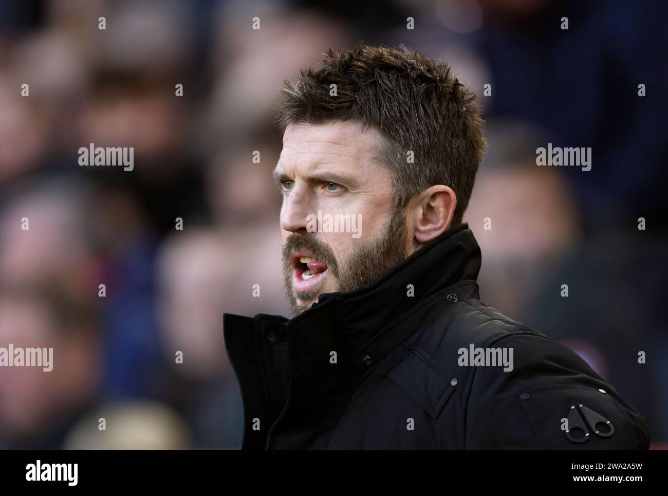 Middlesbrough manager Michael Carrick during the Sky Bet Championship ...