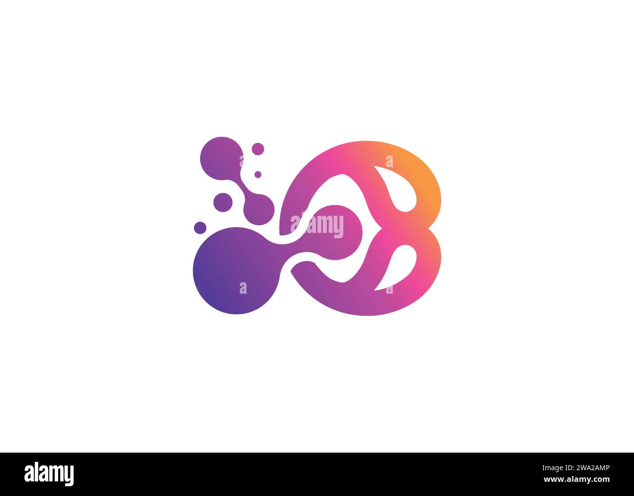 Letter C Technology vector monogram logo design template. Letter C ...