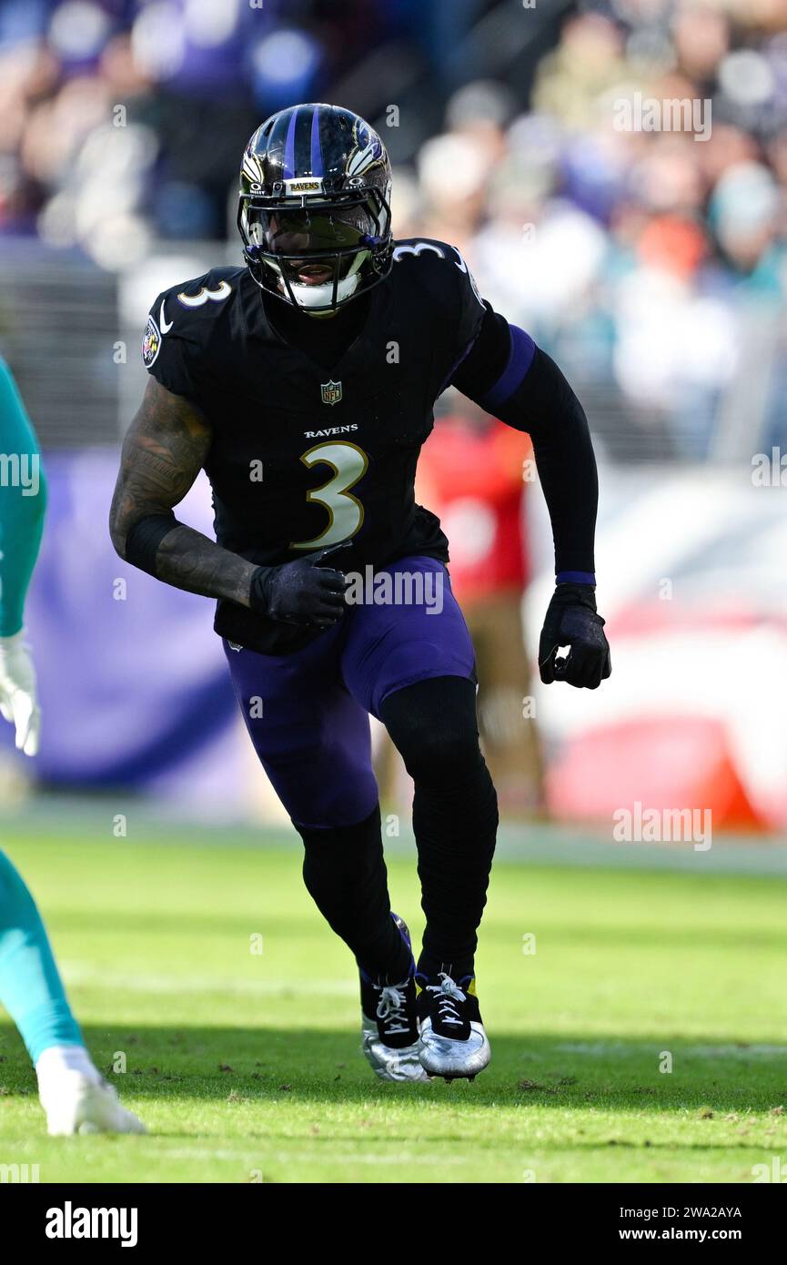 Baltimore Ravens wide receiver Odell Beckham Jr. (3) in action during ...