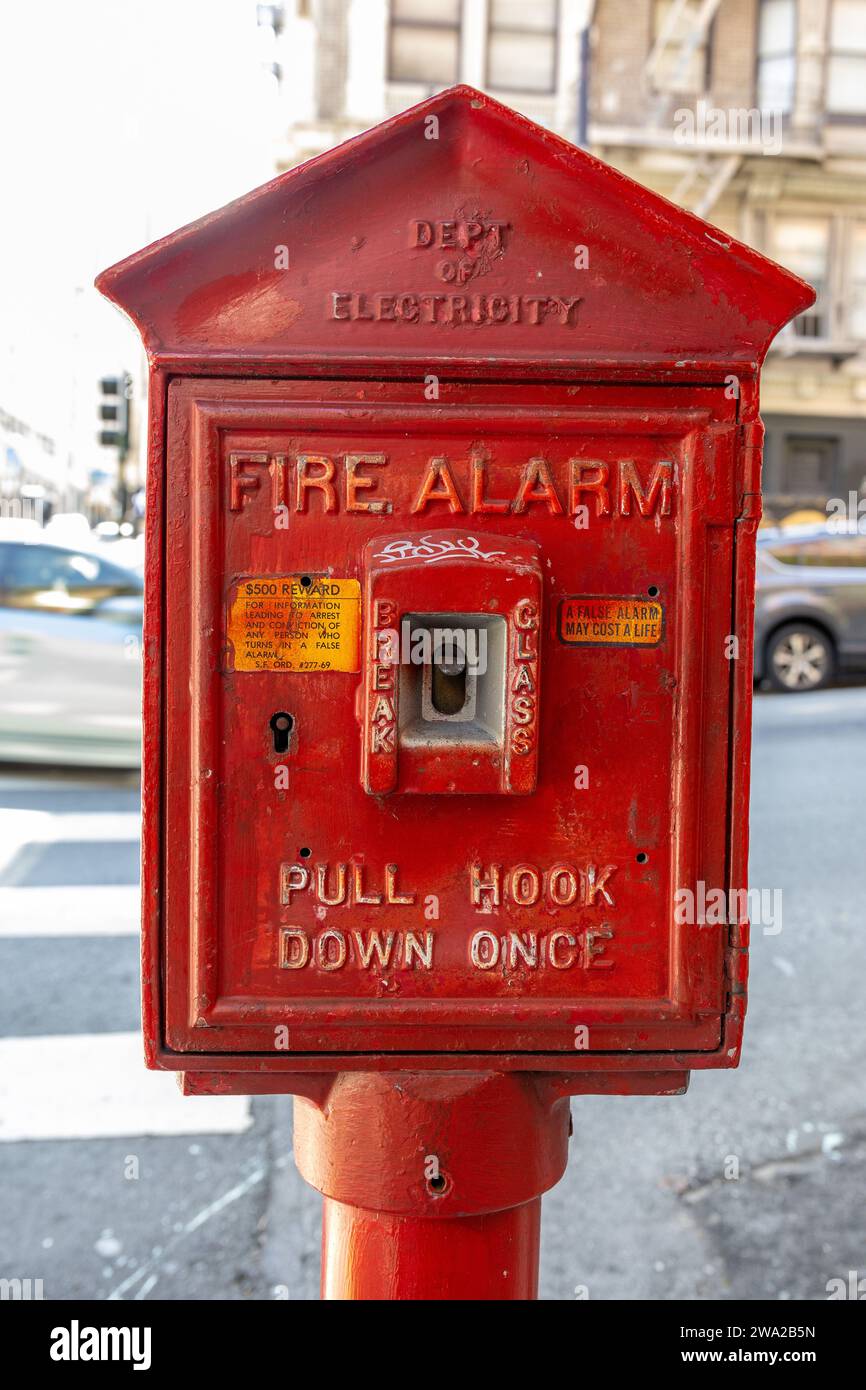 Fire alarm box hi-res stock photography and images - Alamy
