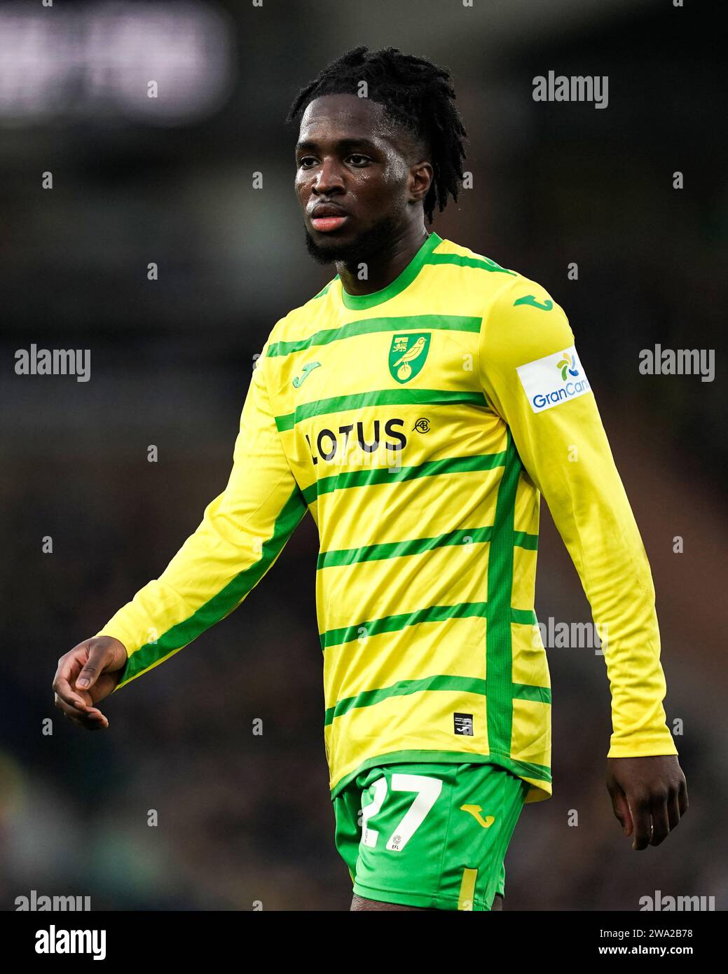 Norwich City's Jonathan Rowe during the Sky Bet Championship match at ...