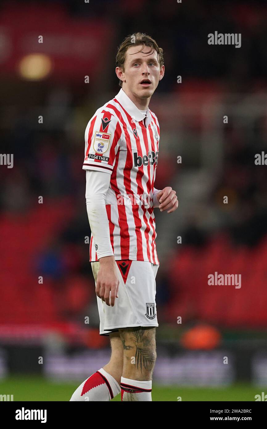 Stoke City's Wouter Burger in action during the Sky Bet Championship ...