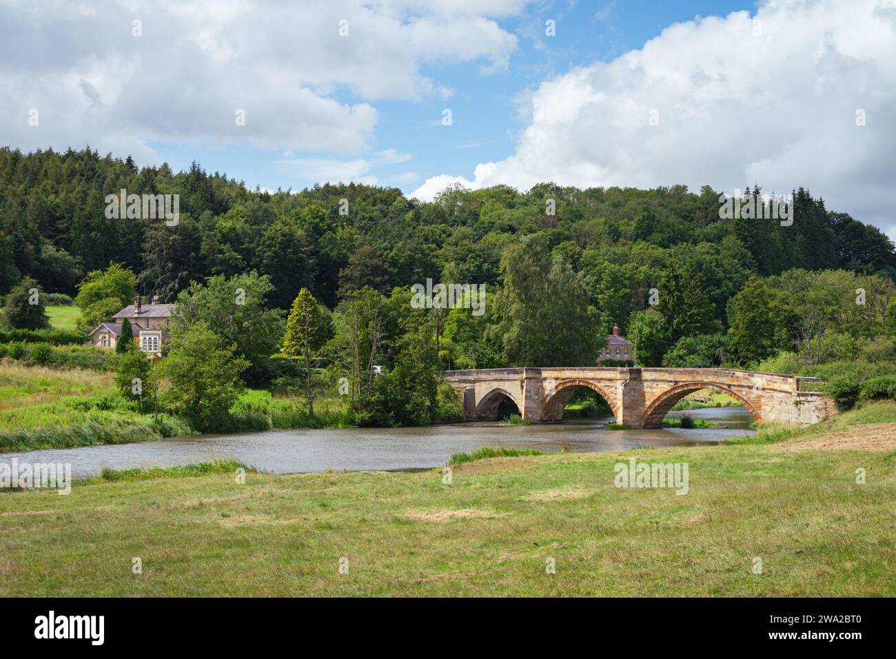 Kirkham Bridge - North Yorkshire, UK Stock Photo - Alamy