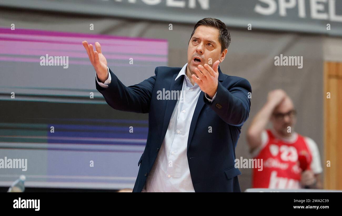 Headcoach sasa filipovski wuerzburg baskets hi-res stock photography ...