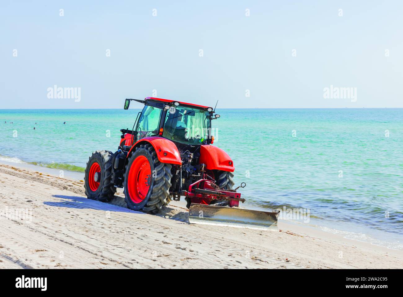 Leveling the sand hi-res stock photography and images - Alamy