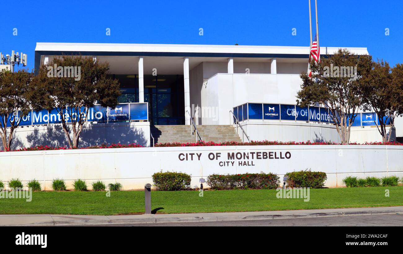 Montebello, California: Montebello City Hall located at 1600 W Beverly ...