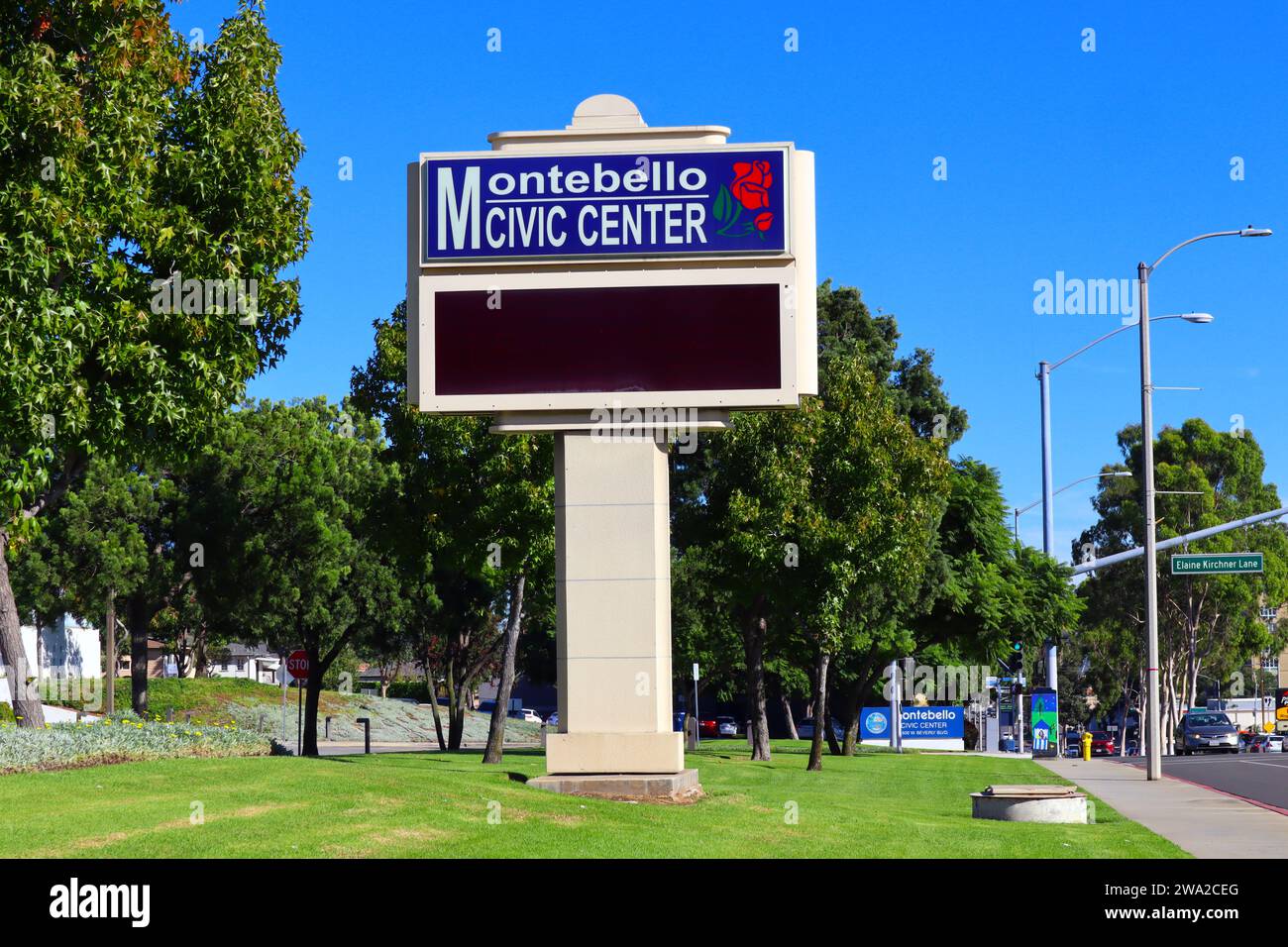 Montebello, California: Montebello Civic Center located at 1600 W ...