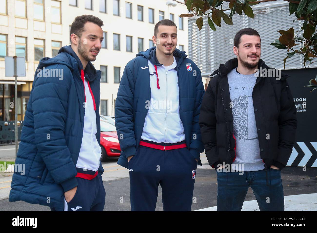 Zagreb, Croatia. 01st Jan, 2024. Croatian handball players Zvonimir ...