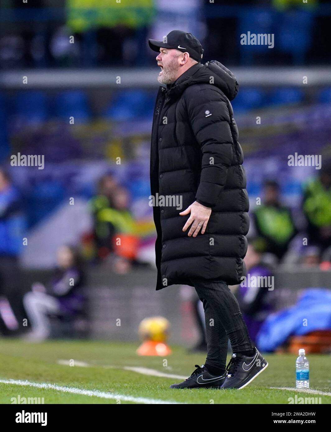 Birmingham City manager Wayne Rooney during the Sky Bet Championship ...