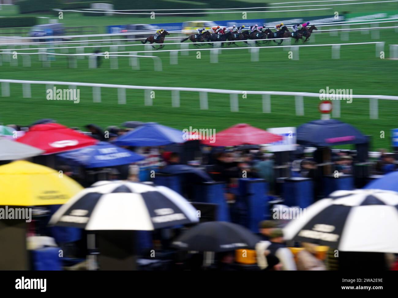 Runners and riders in action during The Family Fun "Junior" National ...