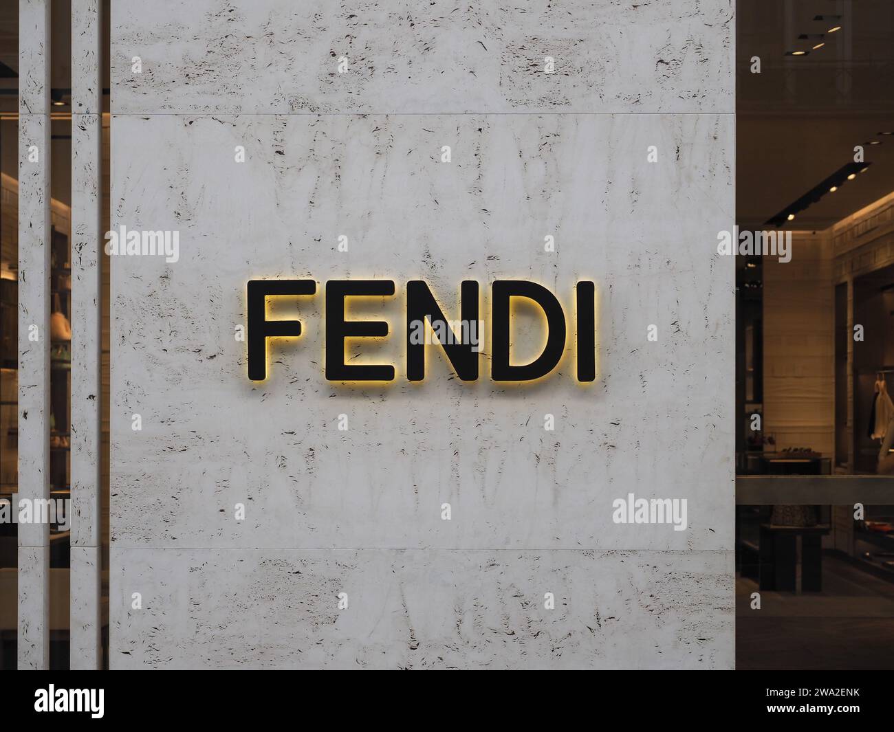 Fendi rome shop hi-res stock photography and images - Alamy