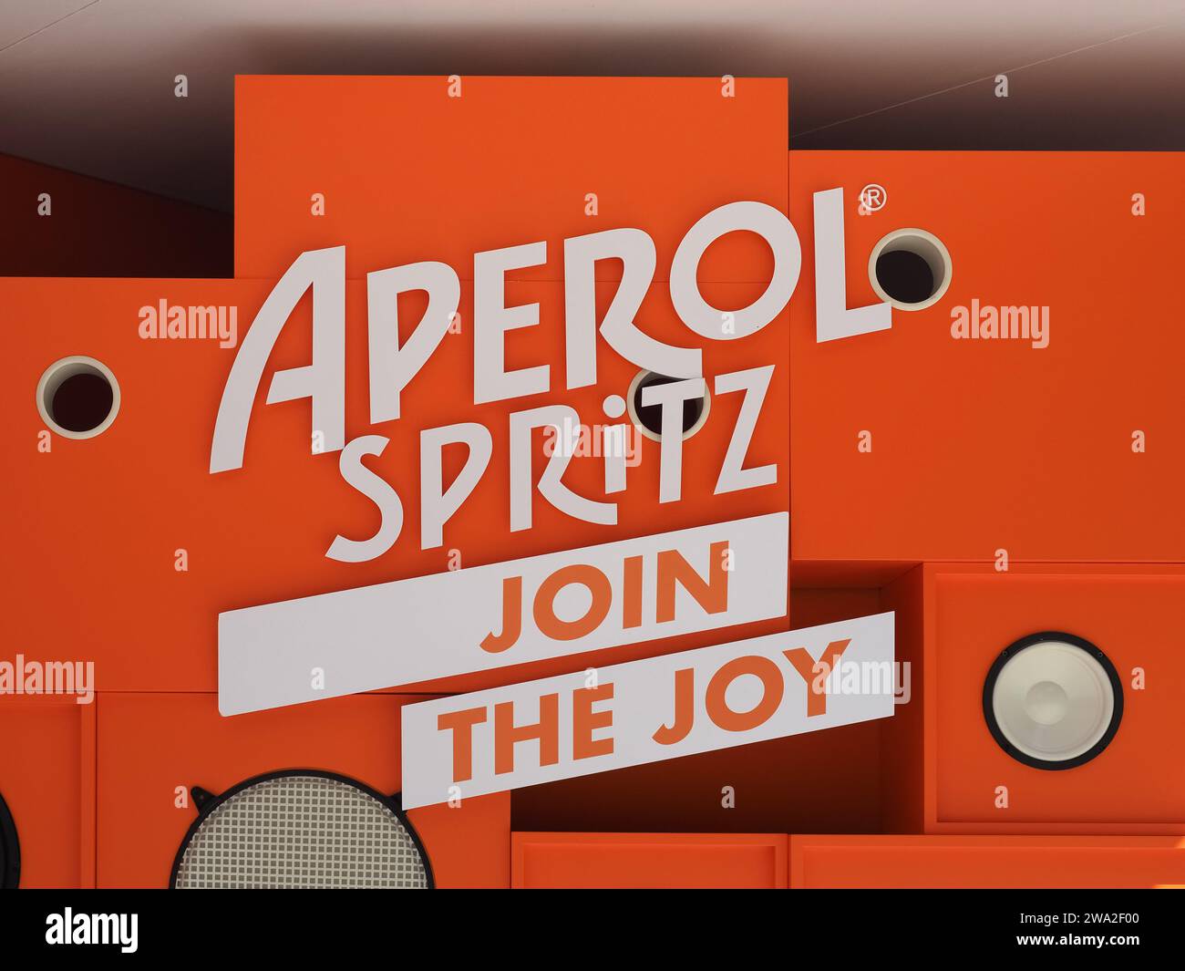 LONDON, UK - JUNE 07, 2023: Aperol Spritz Bar Sign Stock Photo - Alamy