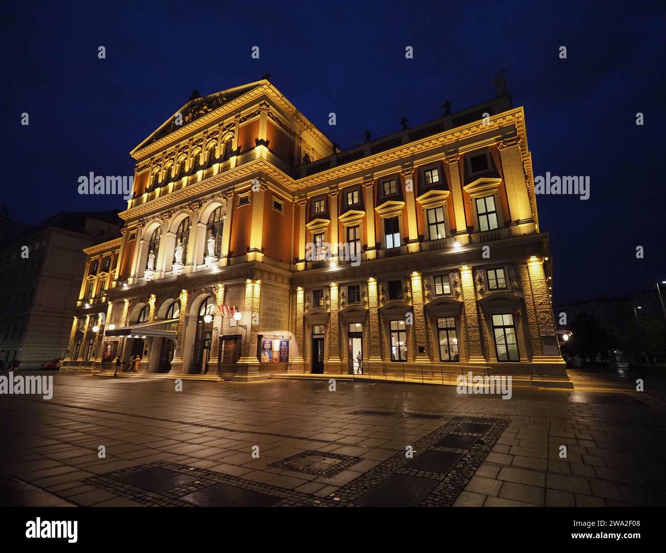 VIENNA, AUSTRIA - CIRCA AUGUST 2022: Wiener Musikverein Translation ...